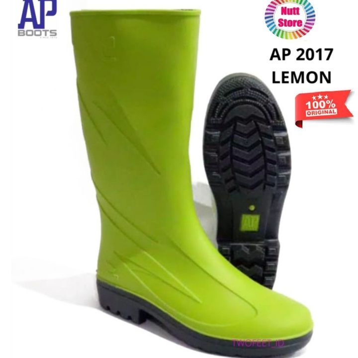 Sepatu AP Boots 2017 Karet Tahan air berkebun sepatu proyek | Lazada ...
