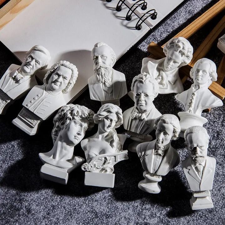 【Must-Have Gadgets】 10pcs Ancient Greek Mythology Statue Resin Mini ...