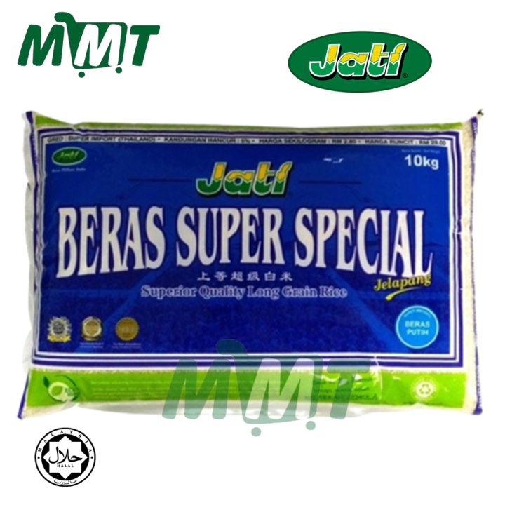 10KG JATI BERAS SUPER SPECIAL 5% Jati Beras Super Special Jelapang 10kg ...