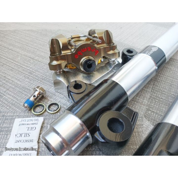 LIGHTEN OUTER TUBE DORAEMON CALIPER WITH BRACKET FOR WAVE 125 | Lazada PH