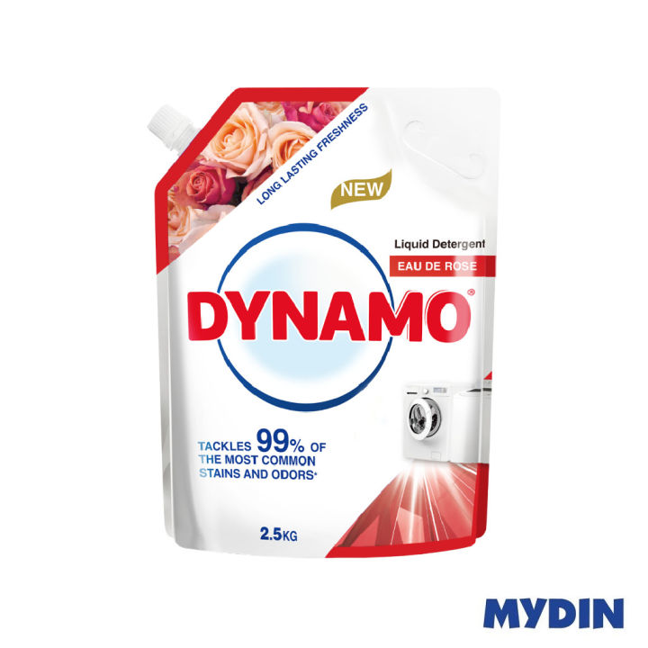 Dynamo Detergent Liquid - Eau De Rose (2.5kg) | Lazada