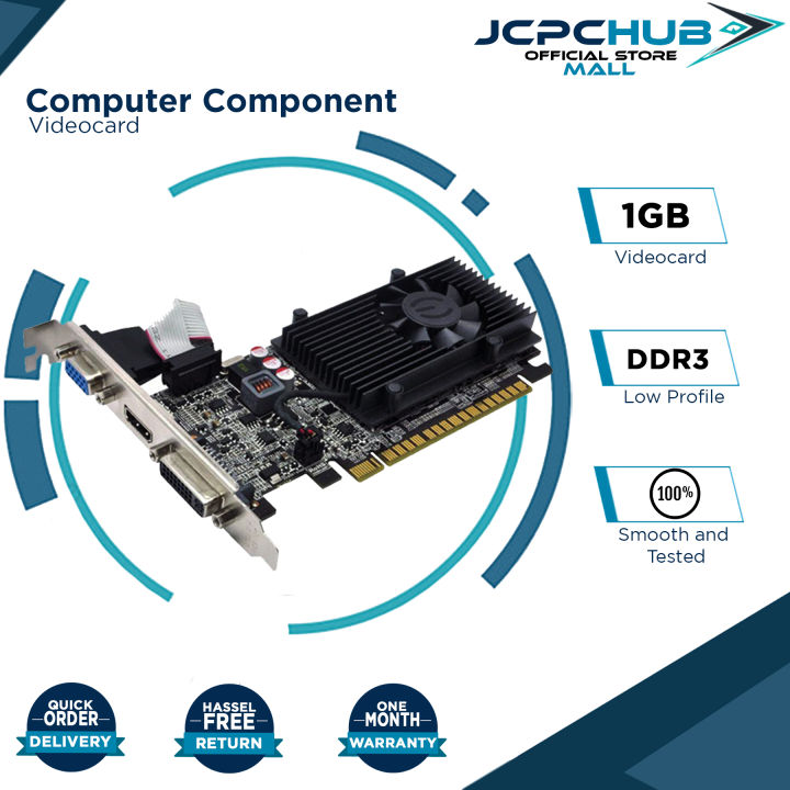 Assorted Brand Video Card and Model Low Profile Video Card 1gb 64bit GT ...