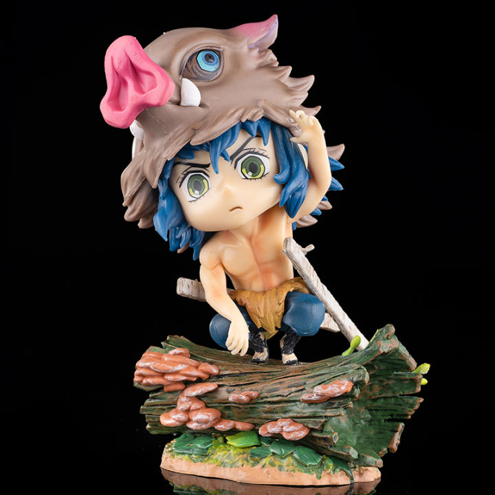Demon Slayer Cute Inosuke GK Resin Action Figure Statue Model Ready ...