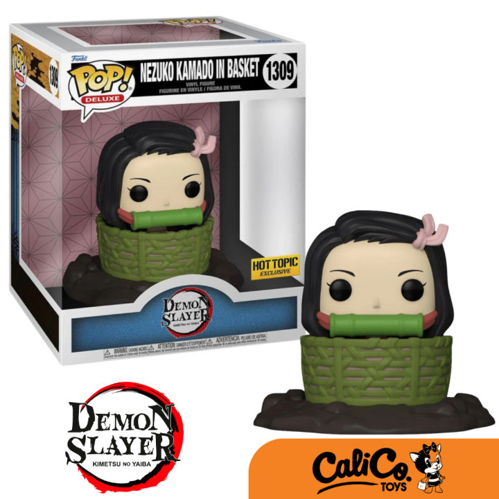 POP! Deluxe Animation: Demon Slayer - Nezuko Kamado in Basket 6" (Hot ...