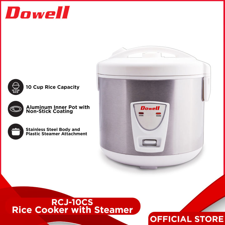 Dowell RCJ-10CS 10 Cups Portable Jar Type Rice Cooker Mini Rice Cooker ...