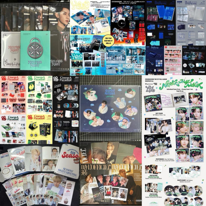 ZB1 ZEROBASEONE ALBUM NEVER SAY NEVER MELTING POINT YOU HAD ME AT HELLO ...