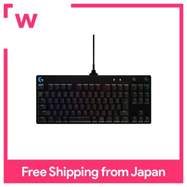 Logicool G PRO X gaming keyboard numeric keypad-less wired GX switch ...