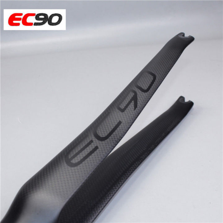 CJH Store EC90 700C Bicycle Fork Full Carbon Fiber 1-1/8'' Road Bike ...