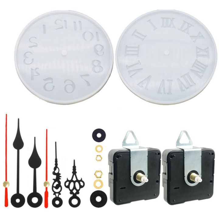 Clockwork Quartz Wall Clock Movement Frameless Silent Quartz Clock ...