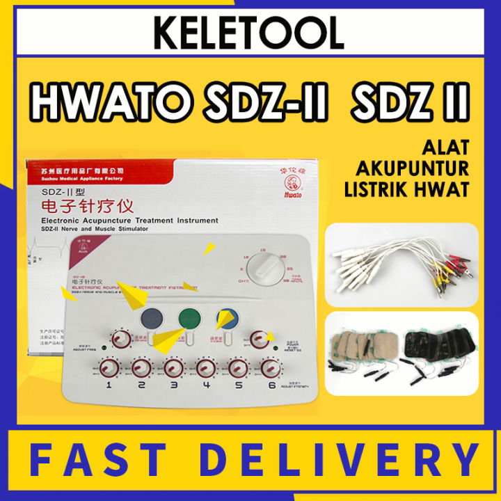 Alat Akupuntur Listrik Hwato Stimulator AkupunkturPengobatan ...