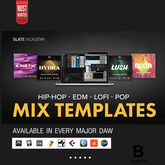 Slate Digital Pro Mix Templates With All Plugins Bundle Win For DAW ...
