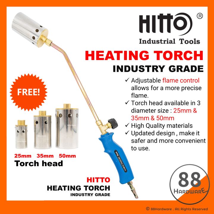 Hitto Heavy Duty Heating Torch / fire torch gun / gas torch burner ...