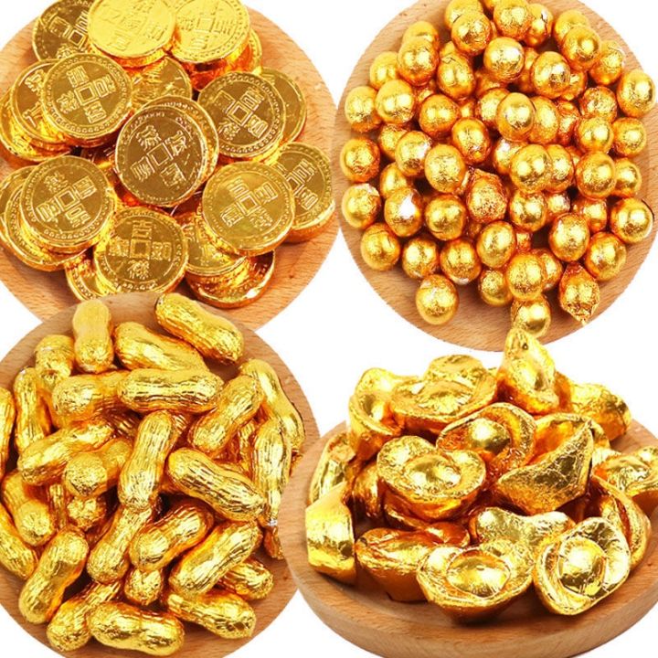 CODGold Coin Chocolate Multiple Specifications Gold Coin Gold Bar Gold ...