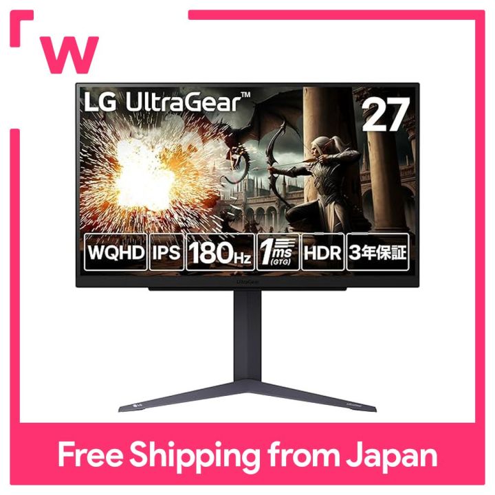 LG Gaming Monitor LG UltraGear 27GS75Q-B 27.0 / PC Gaming, Home Gaming ...