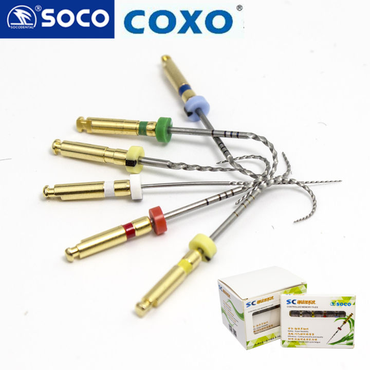 SOCO 6Pcs/Box Factory Outlet Dental Nickel Titanium Heat Activation ...