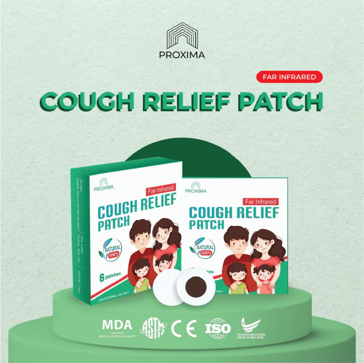 PROXIMA COUGH RELIEF PATCH (6 PATCHES PER BOX) | Lazada