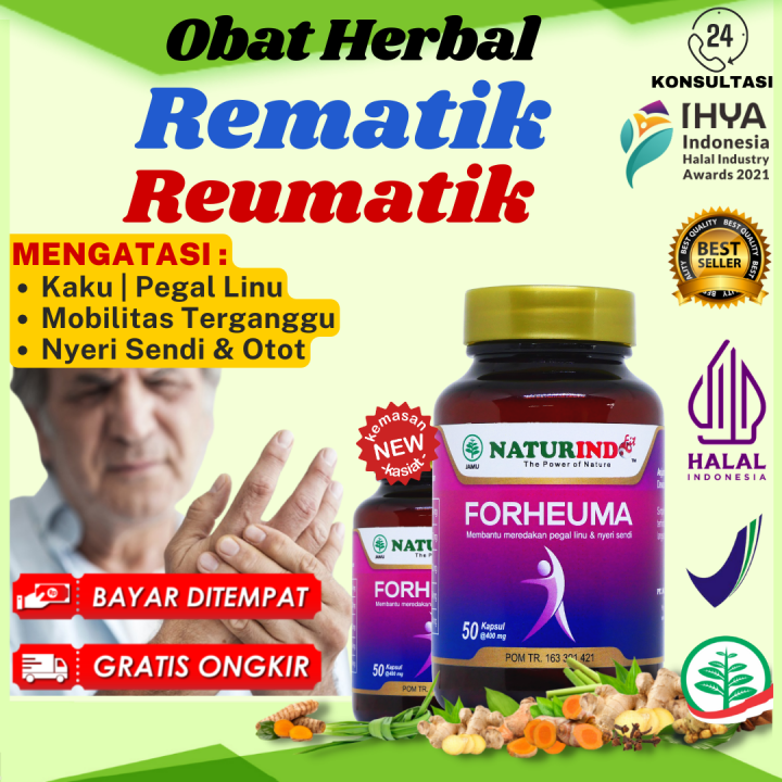 Obat Rematik Nyeri Sendi Bengkak Kemerahan Rasa Panas Kekakuan Sendi ...