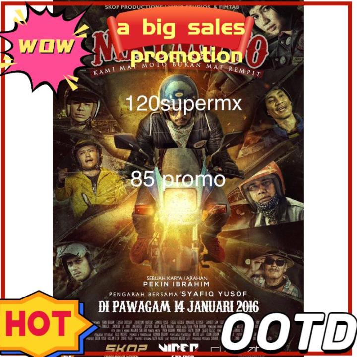 ♟POSTER REMPIT MAT MOTO 3D 65x130 4k THE KING OF HIGHWAY | Lazada