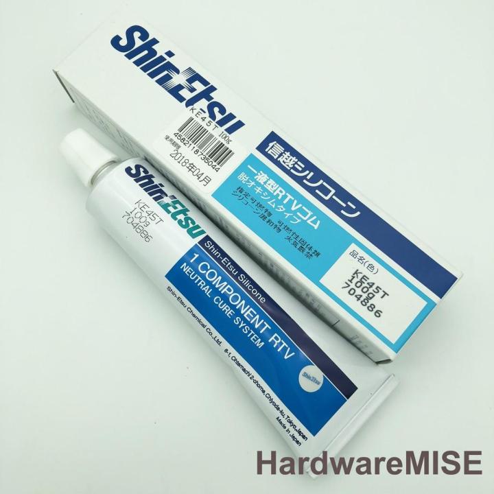 Shin-Etsu KE45T RTV Silicone Rubber 100g (Transparent) Shinetsu | Lazada