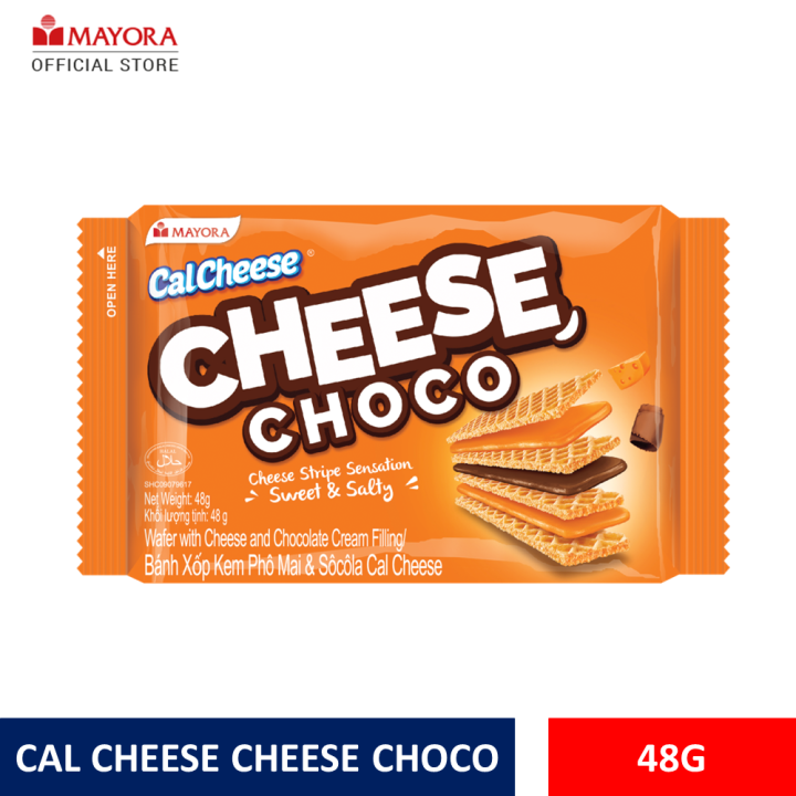 Cal Cheese Wafer 48g - Chocolate | Lazada