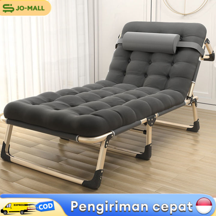 Tempat Tidur Lipat dengan Kasur Ranjang Lipat 190CM Folding Bed ...