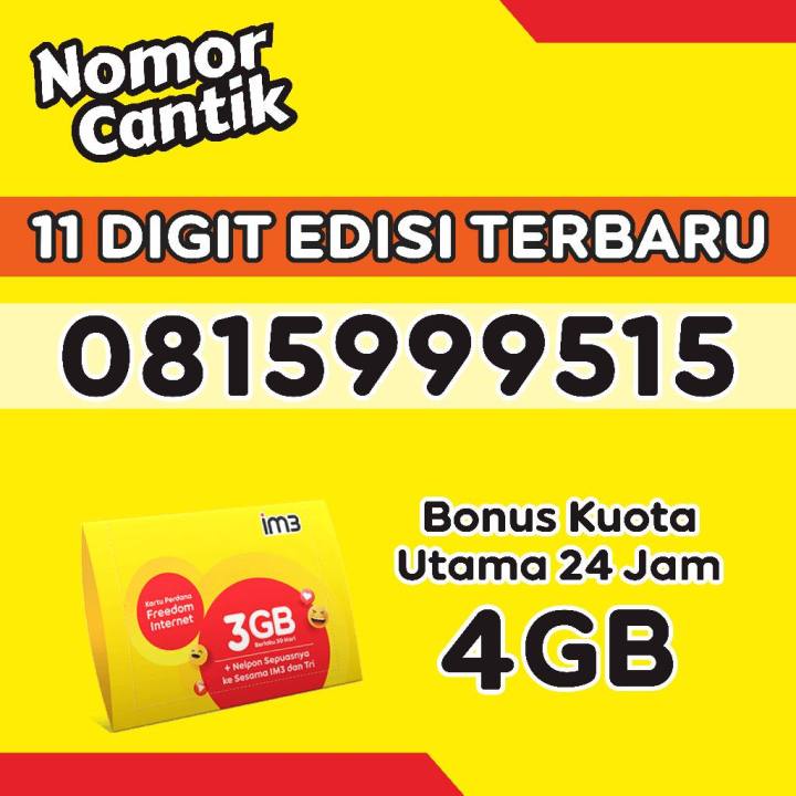 Nomor Cantik Indosat Edisi Terbaru 11 Digit | Lazada Indonesia
