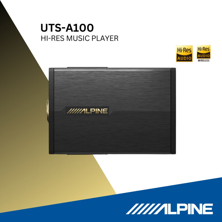 Alpine ใหม่ล่าสุด! UTS-A100 (PU00128A01) Hi-Res Music Player เพิ่ม ...