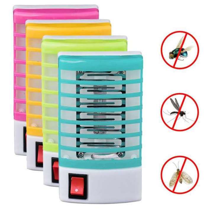 Blue Light Electric Mosquito Killer Mini Night Lamp Horticultural ...
