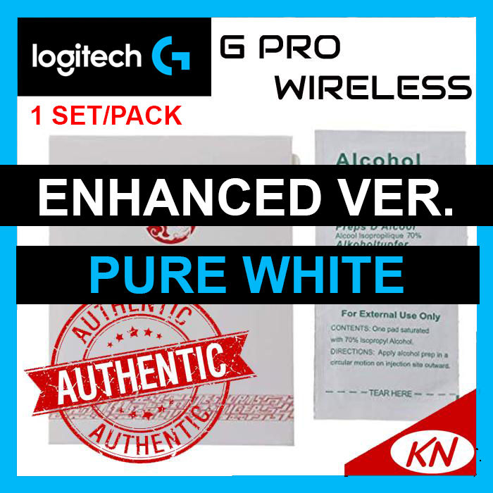 [G PRO WIRELESS] [ARC 2] (1 SET/pack) (Pure White Color) [Enhanced ...