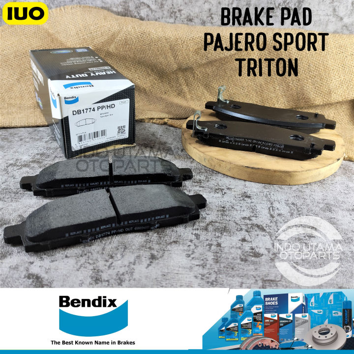 BENDIX Brake Pad Pajero Sport Triton Kampas Rem DB1774 | Lazada Indonesia