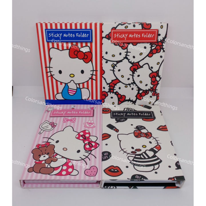 Hello Kitty Sticky Notes Set for Studies and Work | Lazada PH