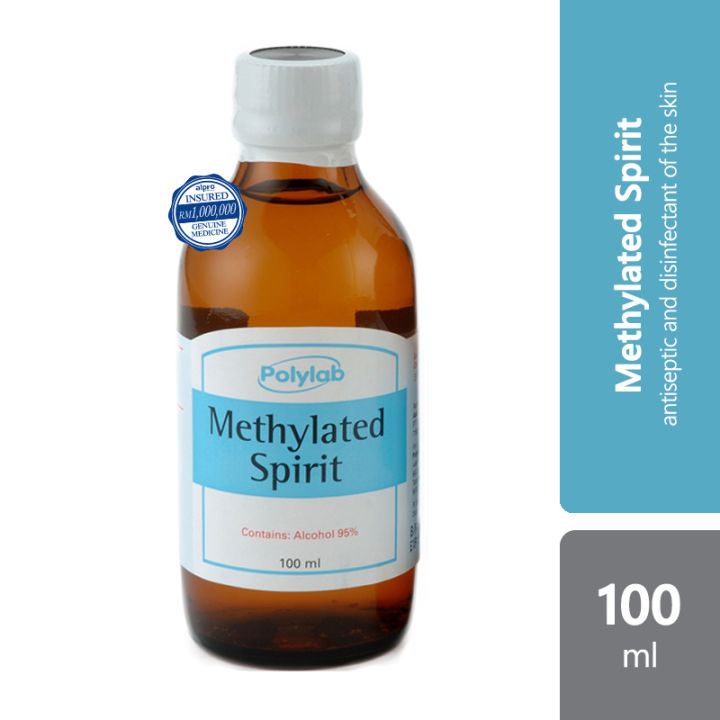 Polylab Methylated Spirit 100ml | Antiseptic & Disinfectant | Lazada