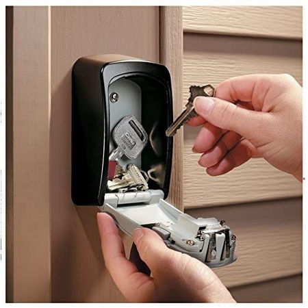 Key Safe Box Outdoor Digit Wall Mount Combination Password Lock ...