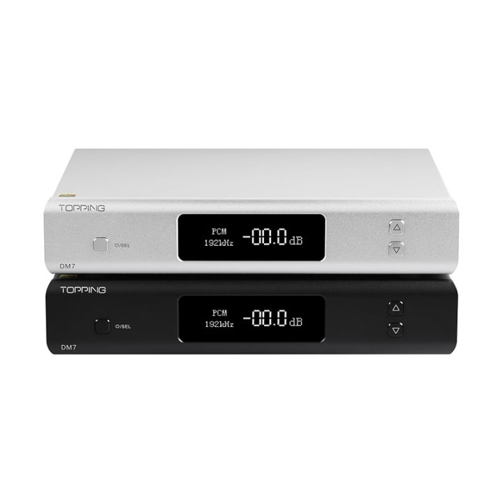 TOPPING DM7 Decoder ES9038Pro 8 Channel USB DAC 32Bit/192kHz DSD128 ...