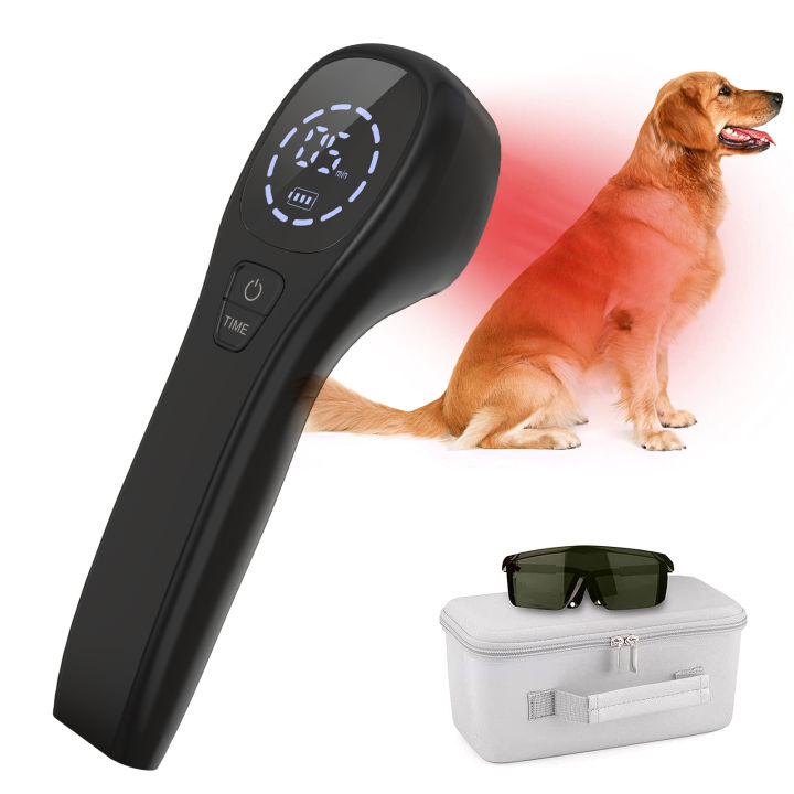 Laser Therapy for Dogs 4*808nm Laser Diode Portable Red Light Vet ...