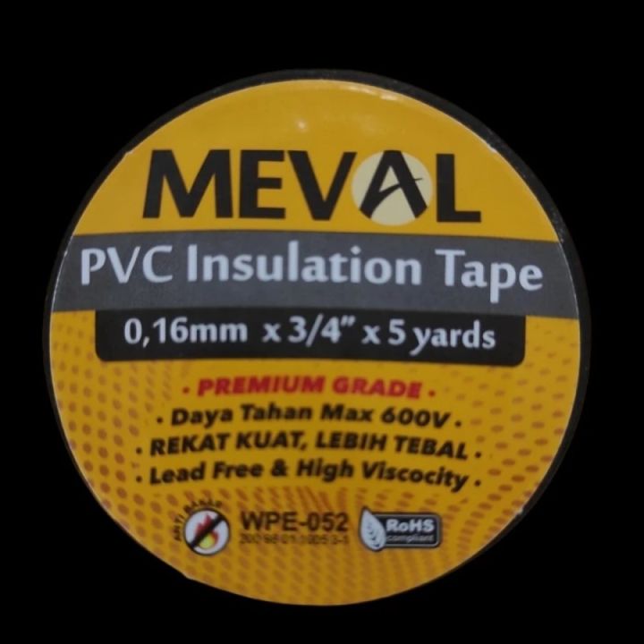 Meval Isolasi Listrik 5 Yard | Lazada Indonesia