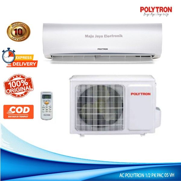 AC SPLIT POLYTRON PAC05VH 1/2 PK Turbo Cooling Gold Fin Evap UNIT ONLY ...