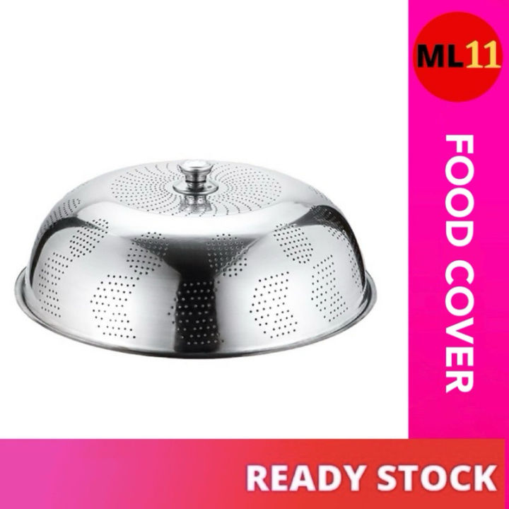 Stainless Steel Food Cover Mesh Dish Tudung Saji Besi Penutup Makanan ...