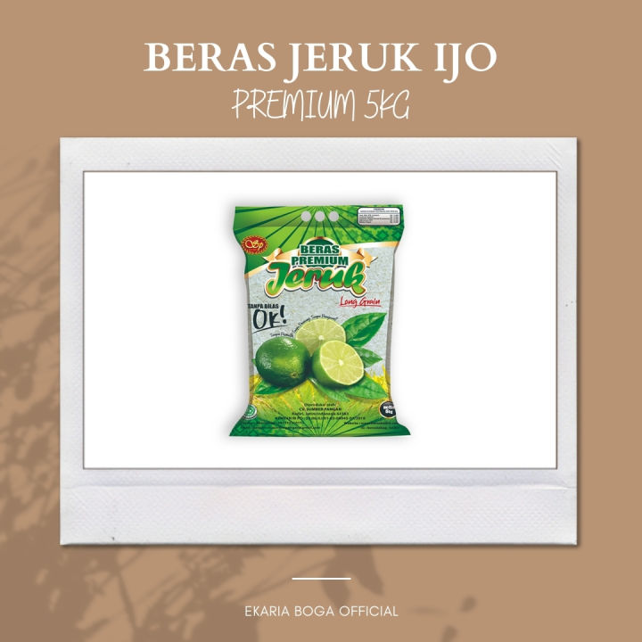BERAS | BERAS JERUK IJO PREMIUM 5KG | Lazada Indonesia