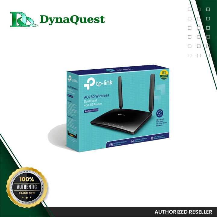 TPLINK ARCHER MR200 AC750 WIRELESS DUAL BAND 4G LTE ROUTER | Lazada PH
