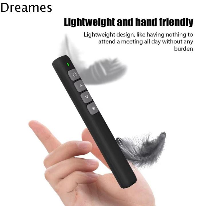DREAMES Meeting Whiteboard Remote Control Pen Infrared Remote USB ...