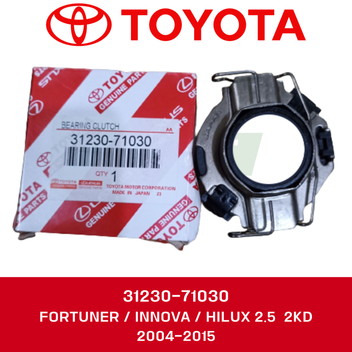 Clutch Release Bearing for Toyota Innova / Hilux 2.5 2008-2015 (Part No ...
