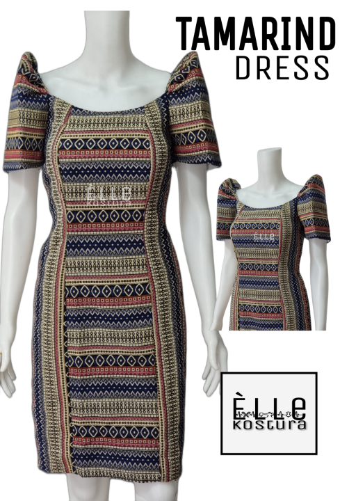 Ethnic Imelda Dress Baguio Inabel Hand woven | Lazada PH