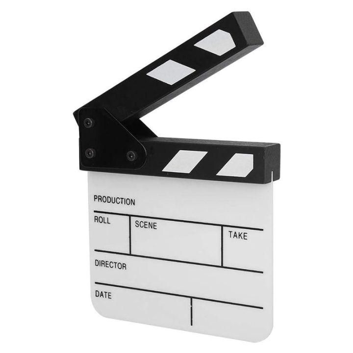 Action Cut Board,Acrylic Film Clapboard Dry Erase Compact Size TV Film ...
