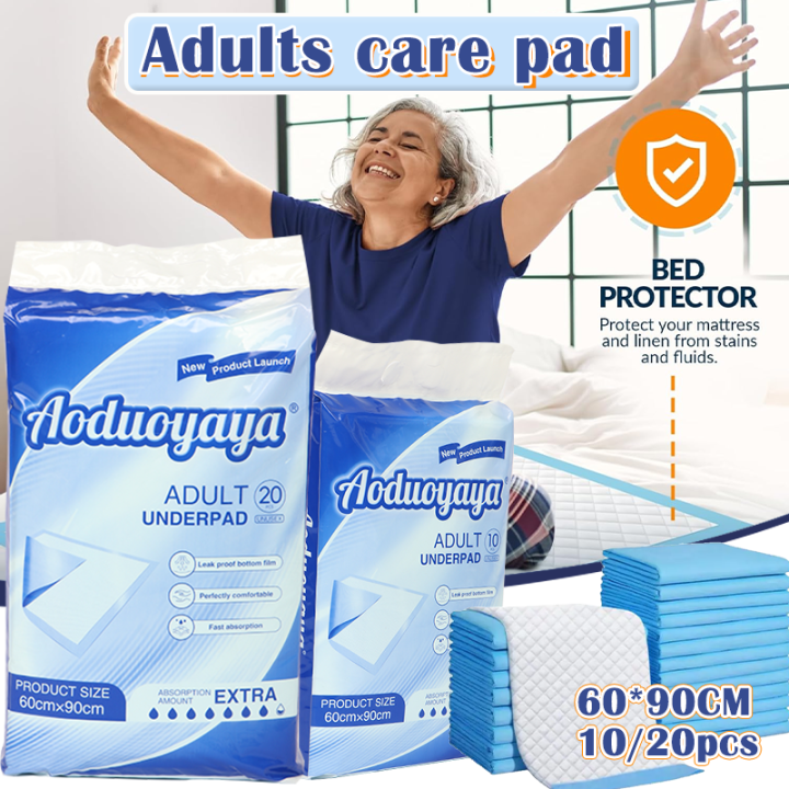 10/20Pcs Adult Care Pads Disposable Pads Nursing Urine Pad Super ...