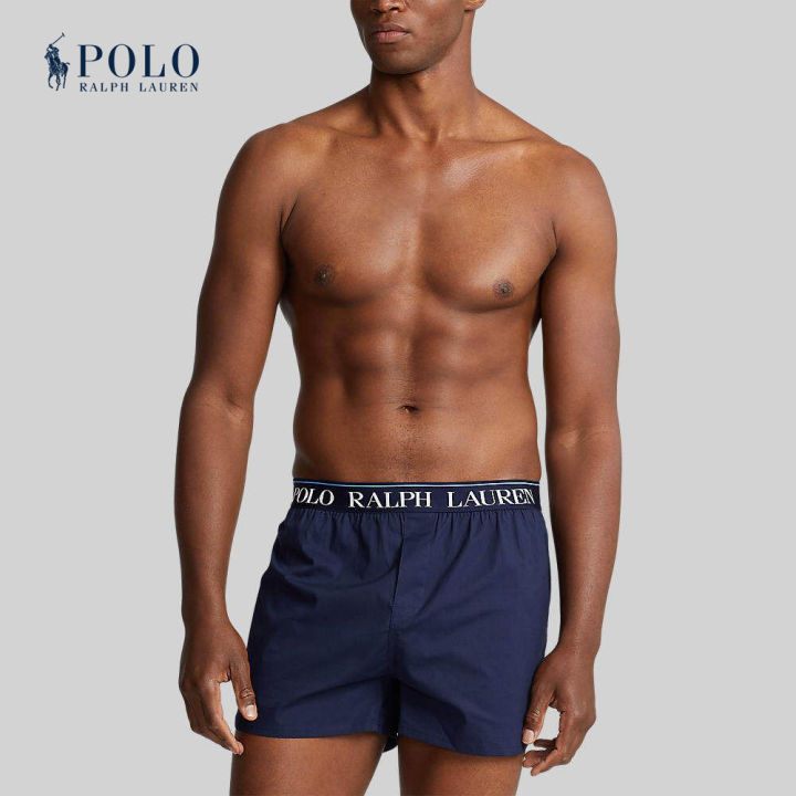 Polo Ralph Lauren Underwear BOXER Cotton Boxer 3-Pack กางเกง Boxer รุ่น ...