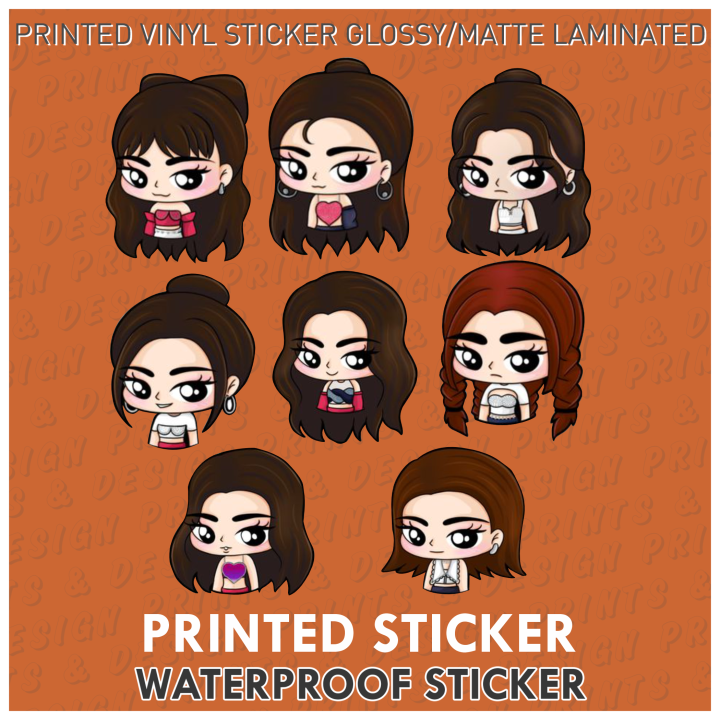 Bini Blooms Tumbler Sticker Waterproof Printed Vinyl | Lazada PH