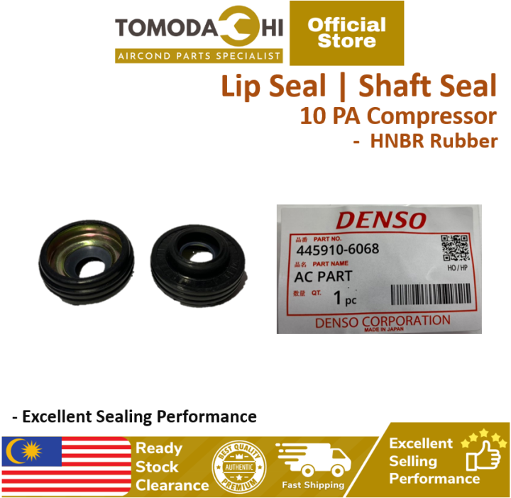 TOMODACHI Car Aircond Compressor 10PA 15C | 17C Denso 10 PA Lip Seal ...