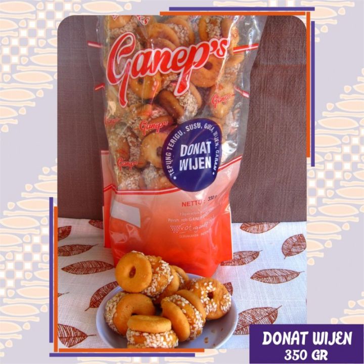 Donat Wijen Ganep 350 Gram Oleh Oleh Khas Solo | Lazada Indonesia