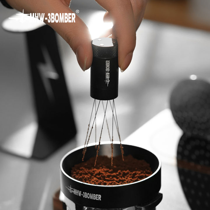 MHW-3BOMBER Adjustable WDT Espresso Distribution Tool Replaceable ...